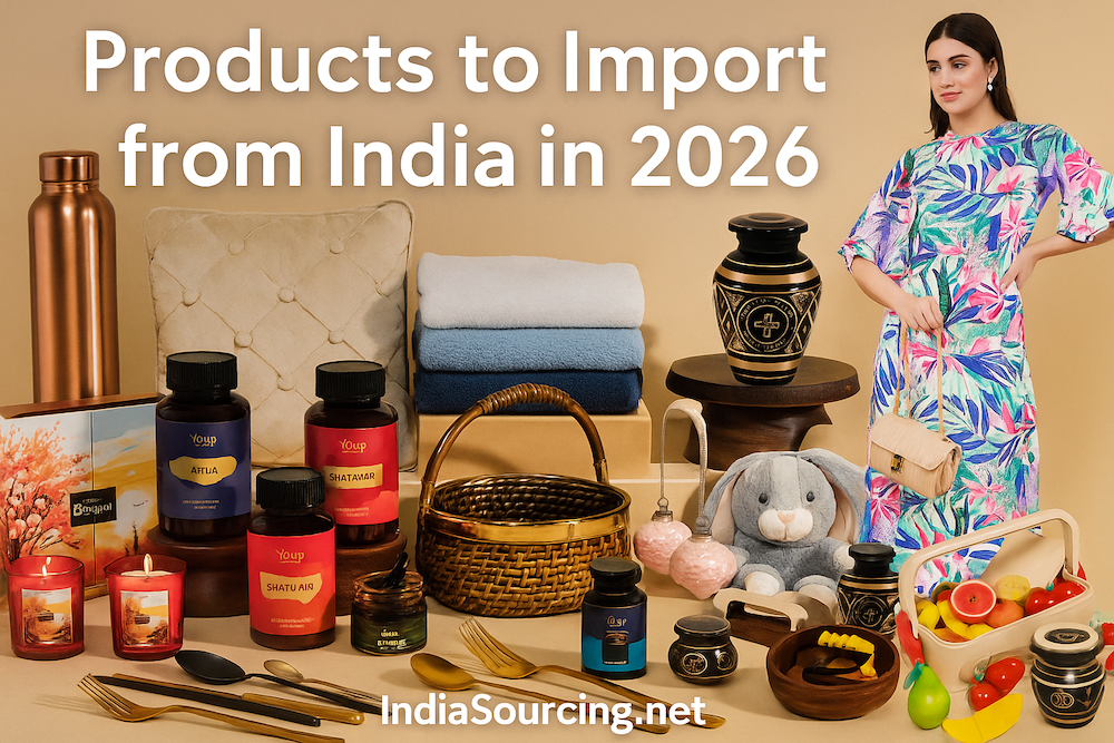 Top 12 Product Categories to Import from India in 2026 | India Sourcing ...